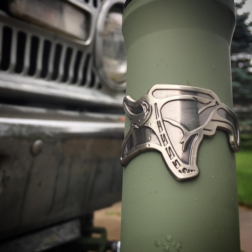 Animal Head Tube Badge