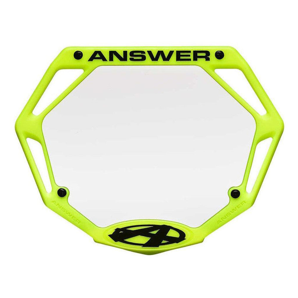 Answer Mini Number Plate | Shop at LUXBMX