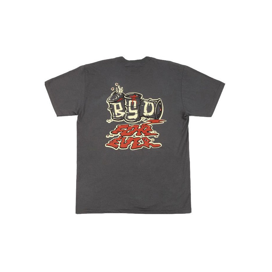 BSD Spillage T-Shirt (Grey) | Shop at LUXBMX