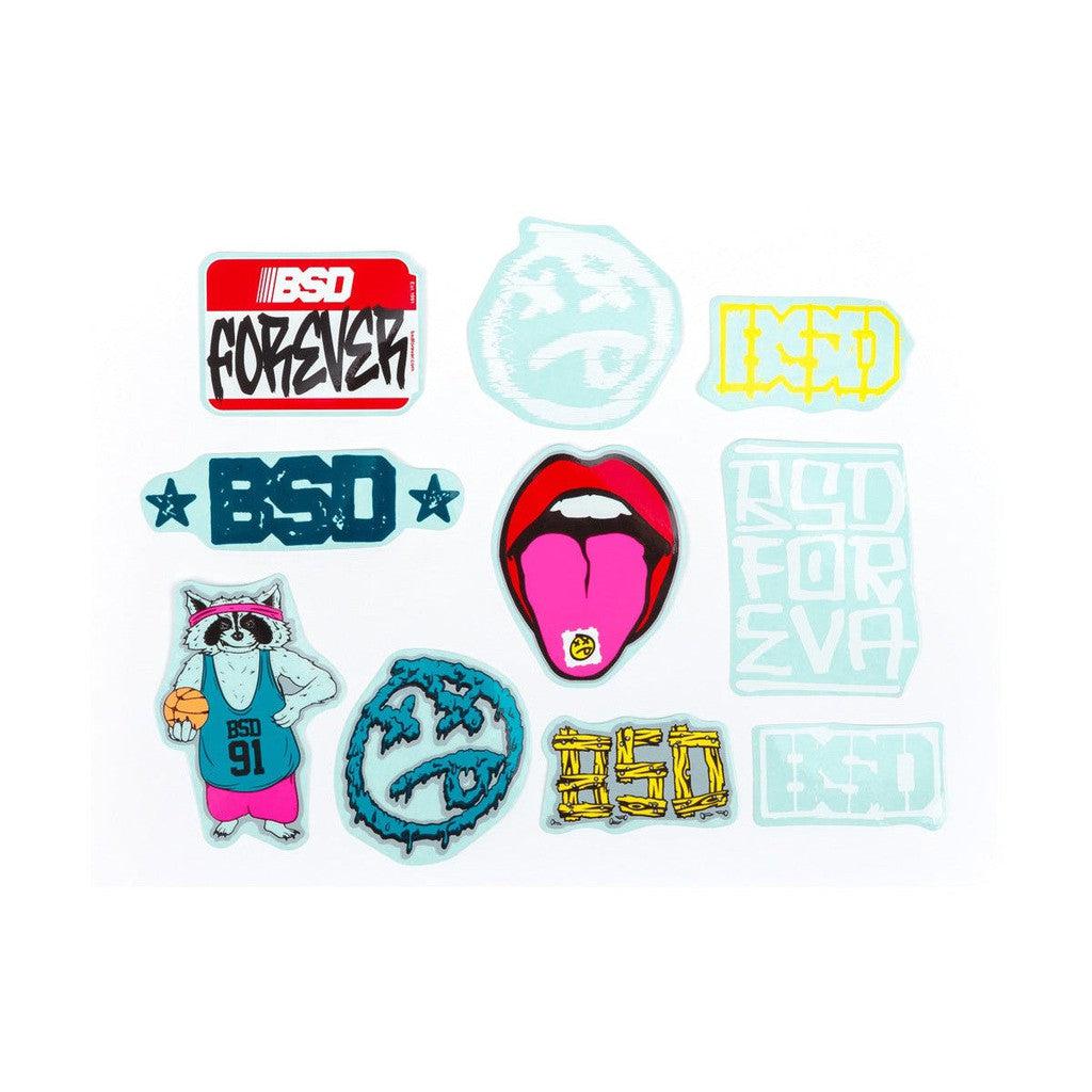 BSD Sticker Pack (10 Pack) | Shop at LUXBMX
