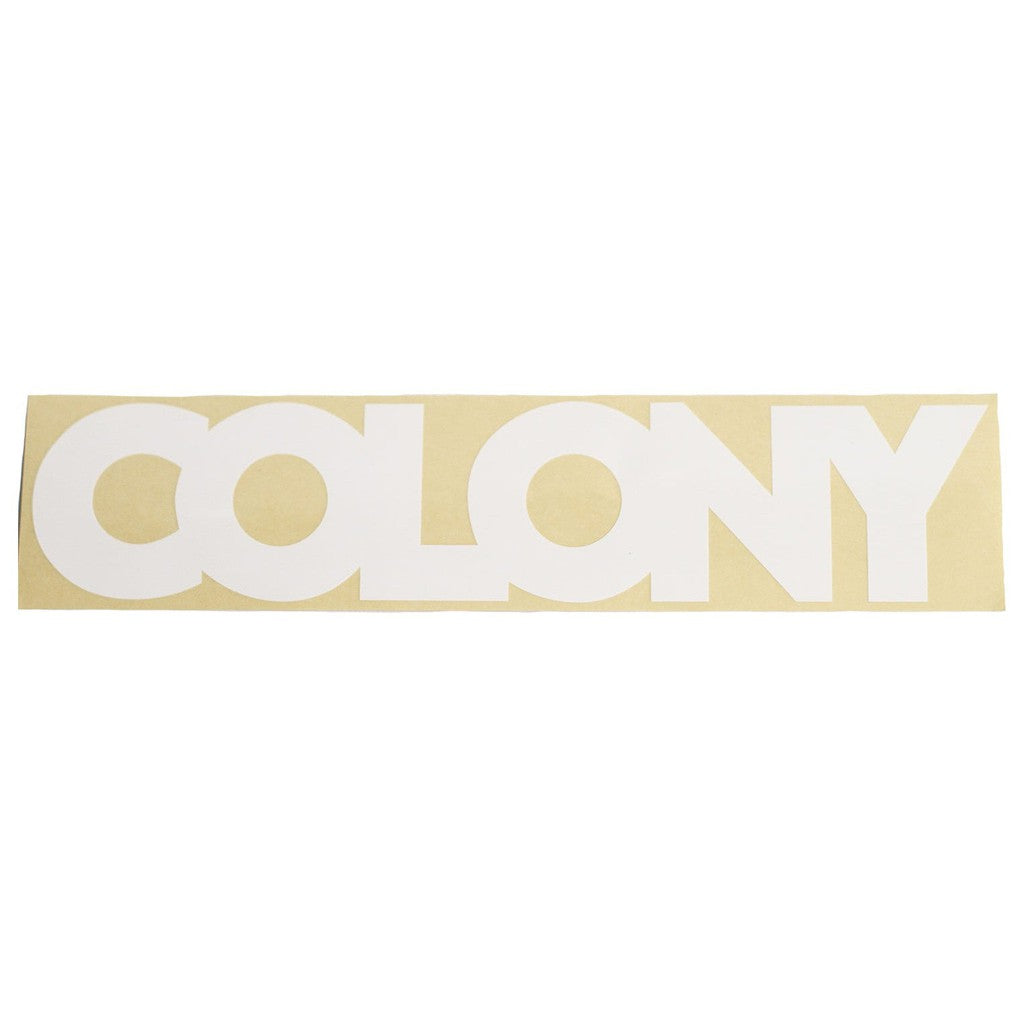 Colony Car Window Sticker | Shop at LUXBMX
