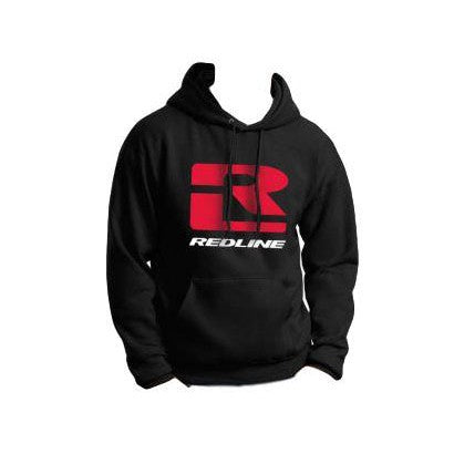 Redline Logo Black Hoodie | Shop at LUXBMX