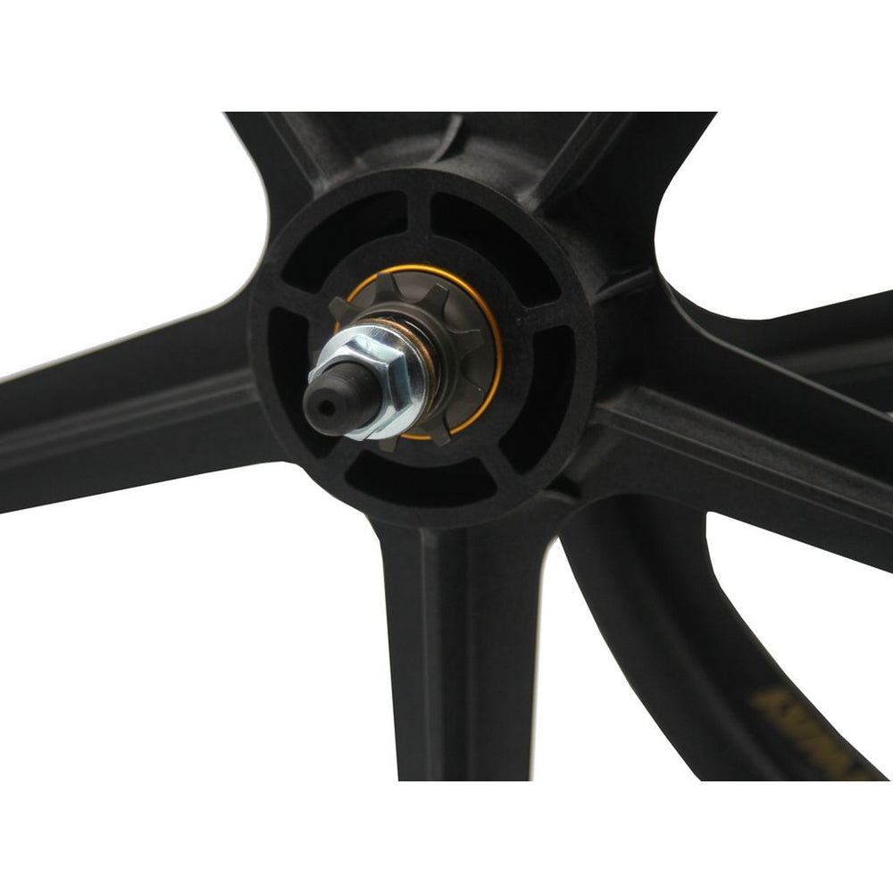 Skyway Tuff Graphite Gold Rivet Wheel Set (Cassette Model)