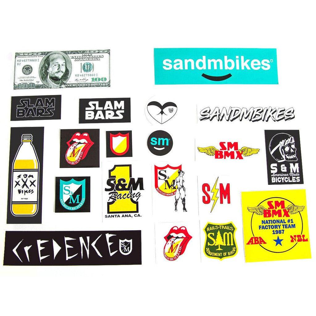 S&M Random Sticker Pack | Shop at LUXBMX