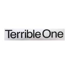 Terrible One Die-Cut Logo Sticker | Shop at LUXBMX