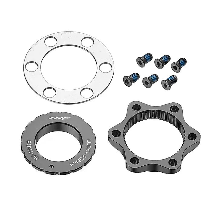 TRP Centrelock to ISO Disc Rotor Adaptor | Shop at LUXBMX