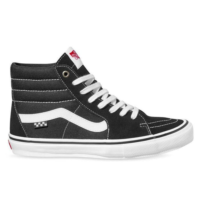 Vans Pro Skate Classics Sk8-Hi Shoes - Black/White | Shop at LUXBMX